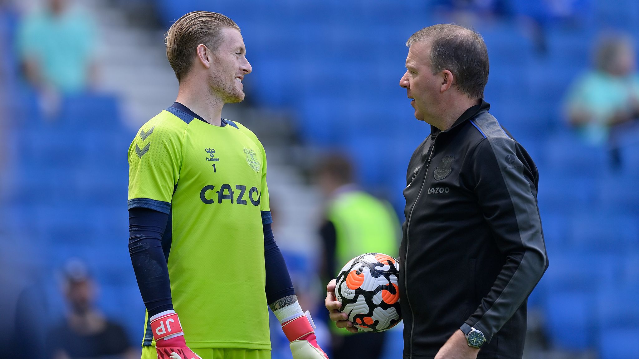 Jordan Pickford exclusive: Everton goalkeeper targeting survival ahead ...
