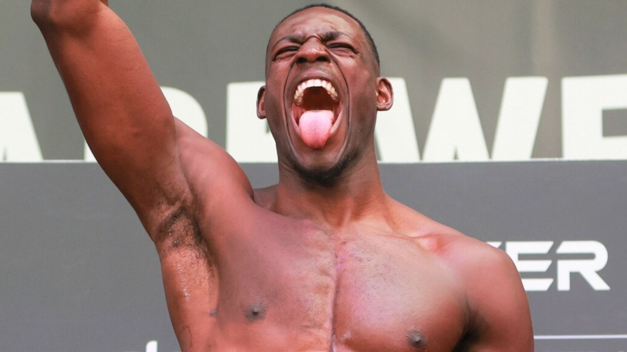 Richard Riakporhe vows to demolish Deion Jumah at final weigh-in for ...
