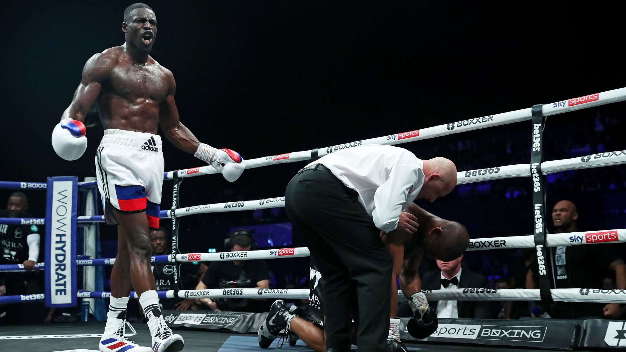 Richard Riakporhe delivers knockout victory over Deion Jumah in British ...