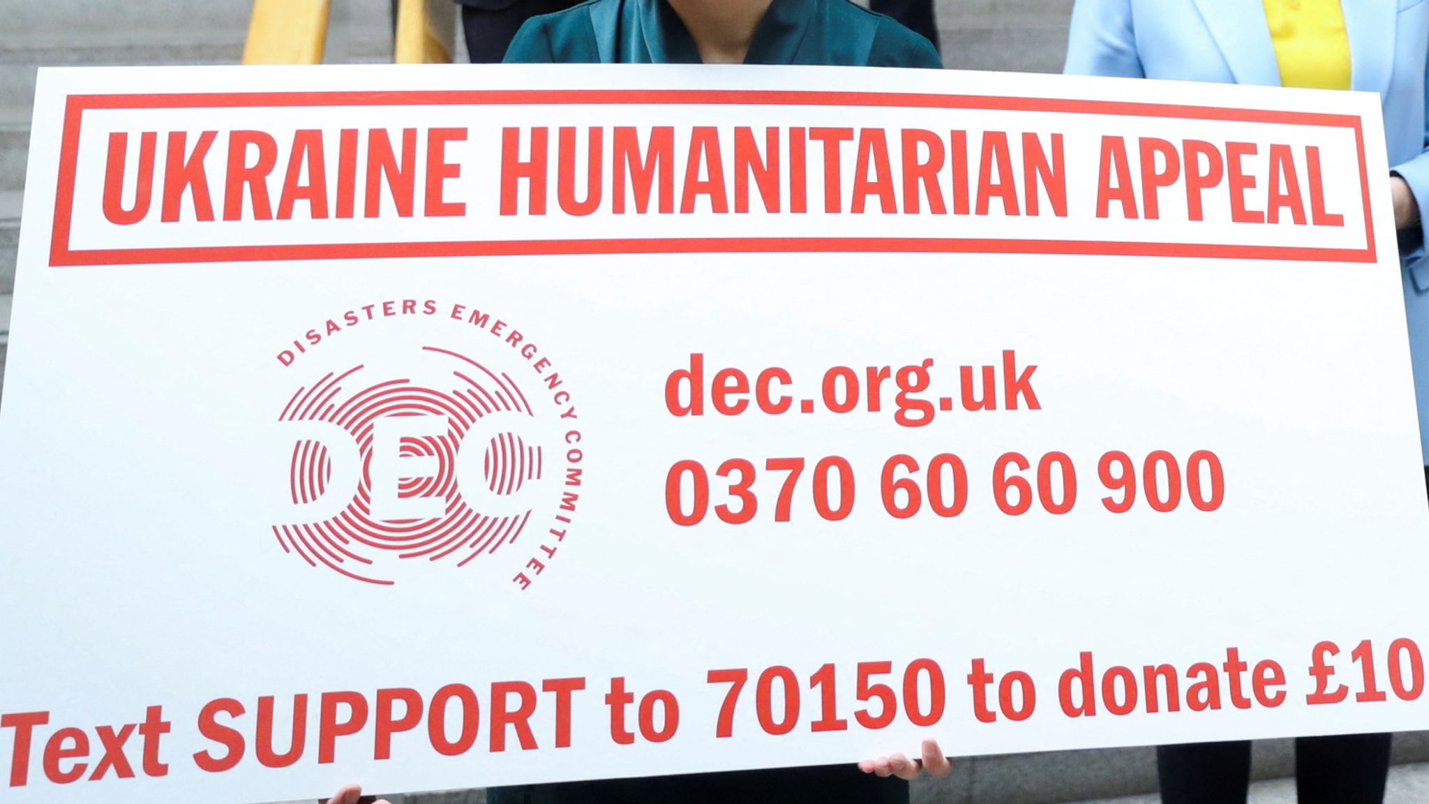 Disasters & Emergency Committee to launch Ukraine Humanitarian Appeal ...