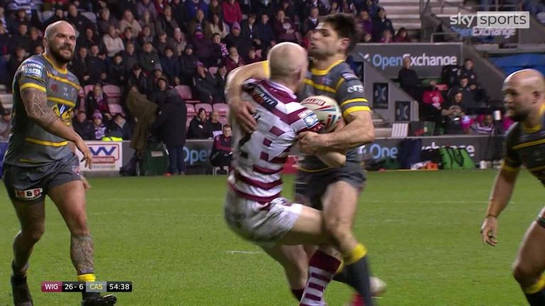 Liam Farrell forces his way over | Video | Watch TV Show | Sky Sports