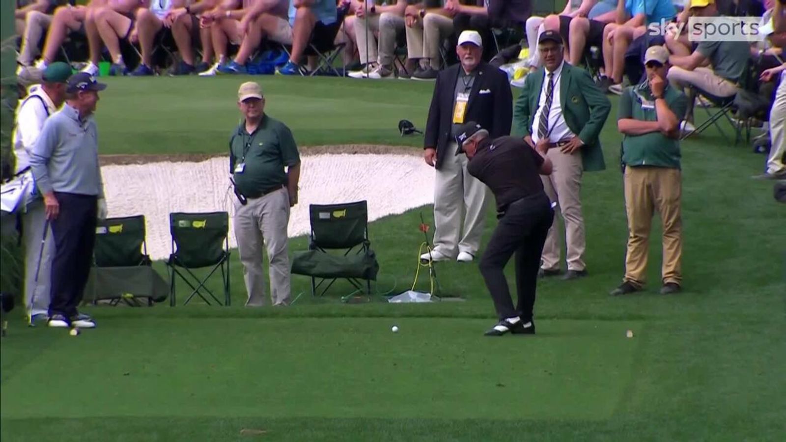 Gary Player inches away from another ace in Masters Par-3 contest ...