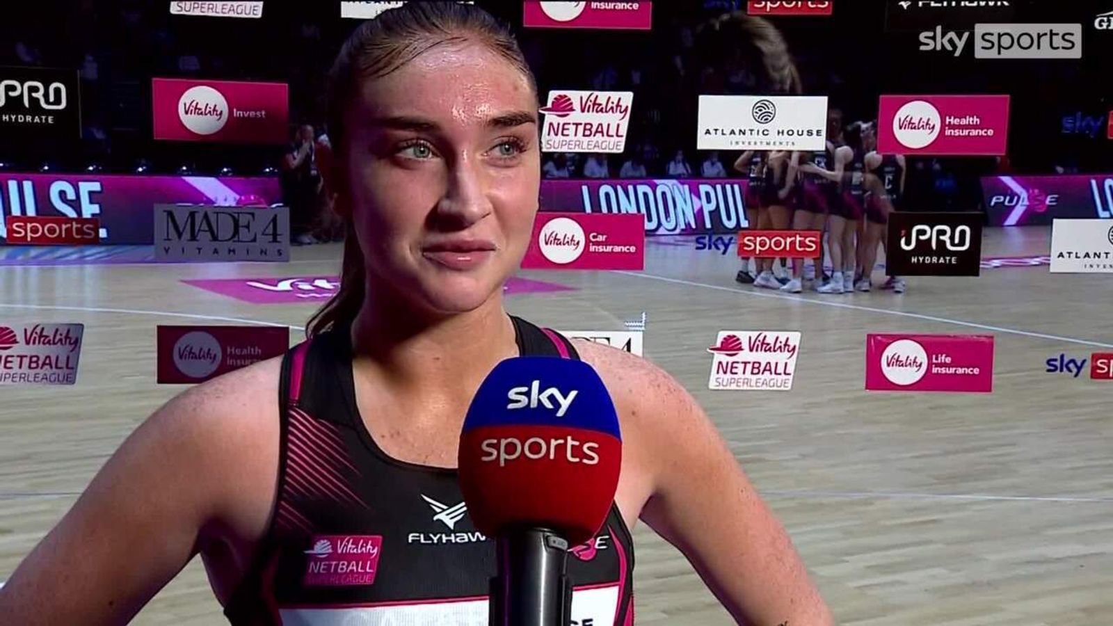 Alicia Scholes lost for words after player of match display | Netball ...