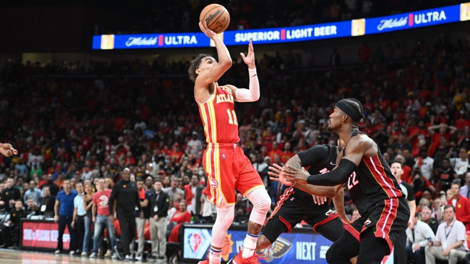 NBA Playoffs: Miami Heat 110-111 Atlanta Hawks | NBA News | Sky Sports