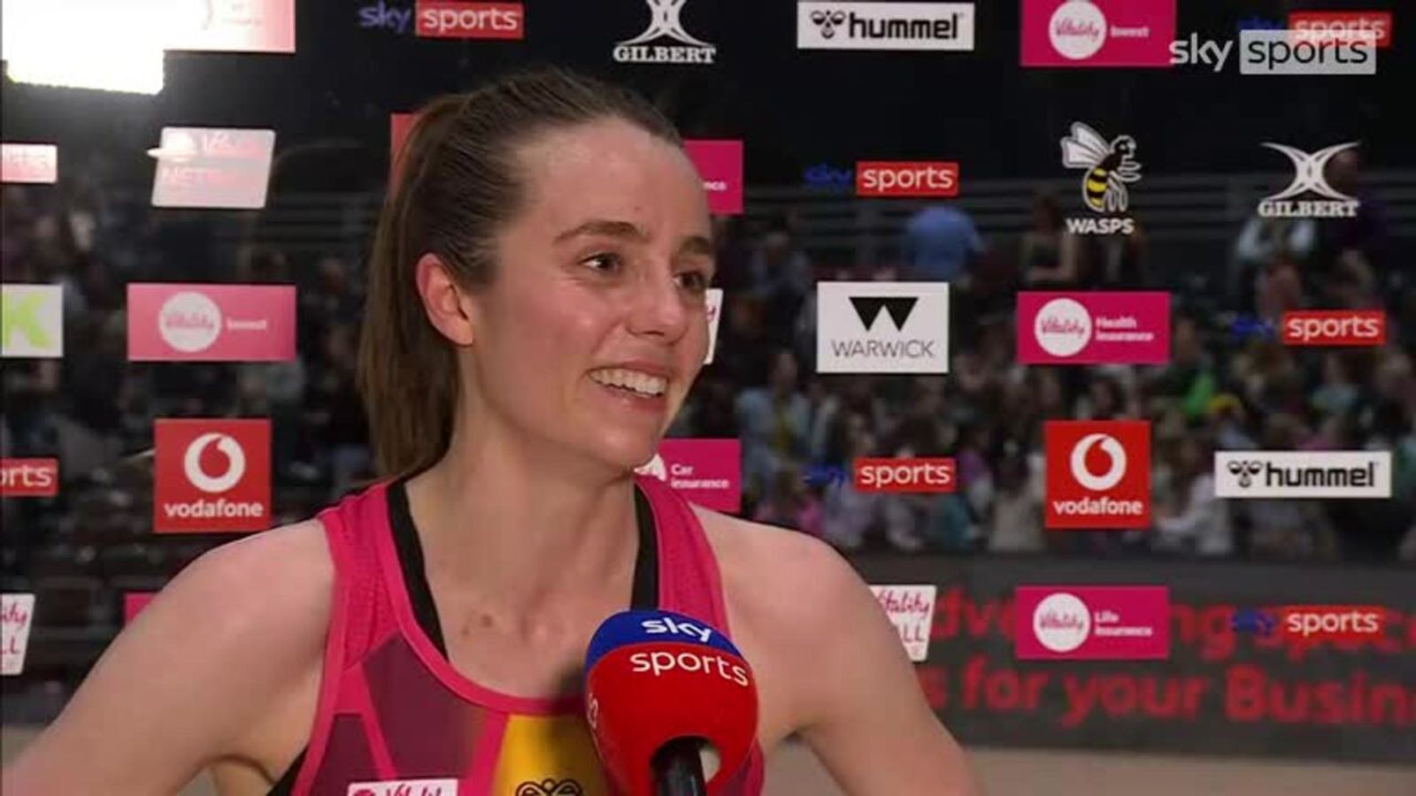 Iona Christian wants more consistency from Wasps | Netball News | Sky ...