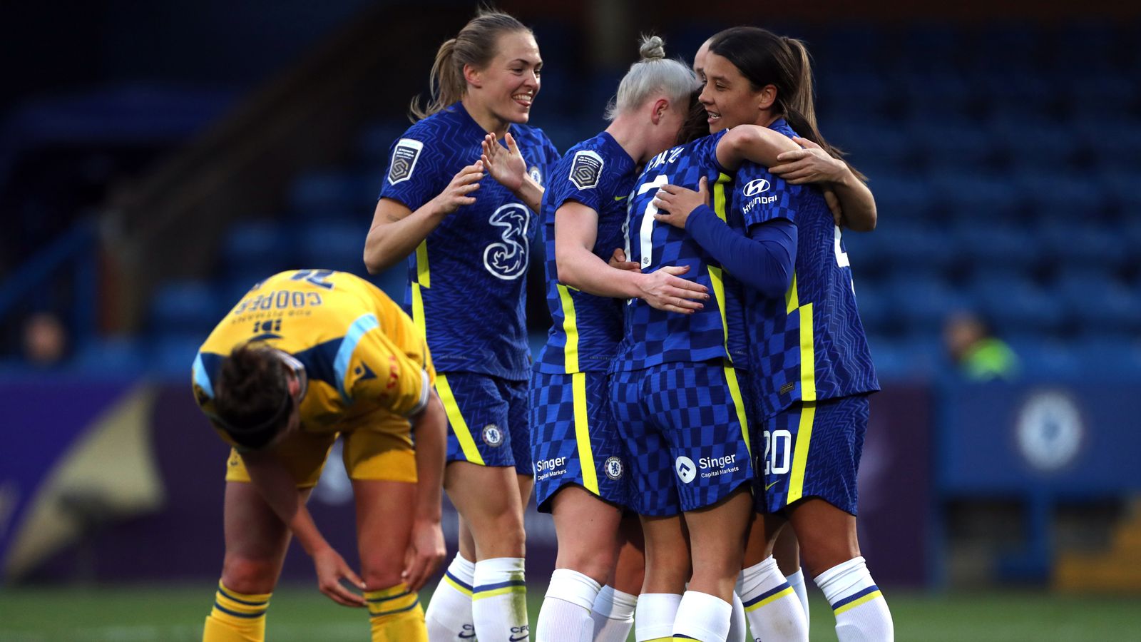 Chelsea Women 5 - 0 Reading Women - Match Report & Highlights