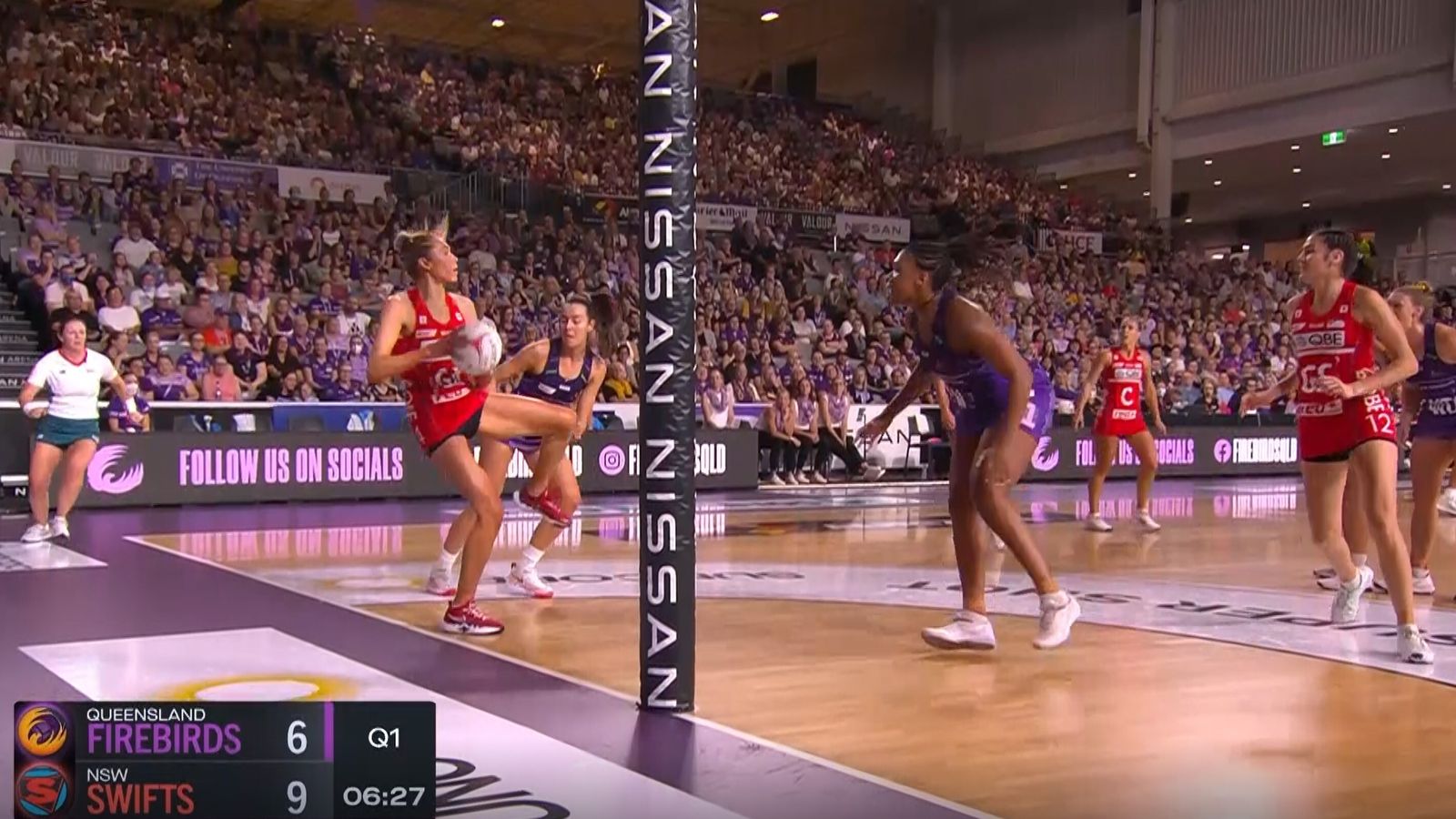 Slick moves from the NSW Swifts in Suncorp Super Netball | Netball News ...