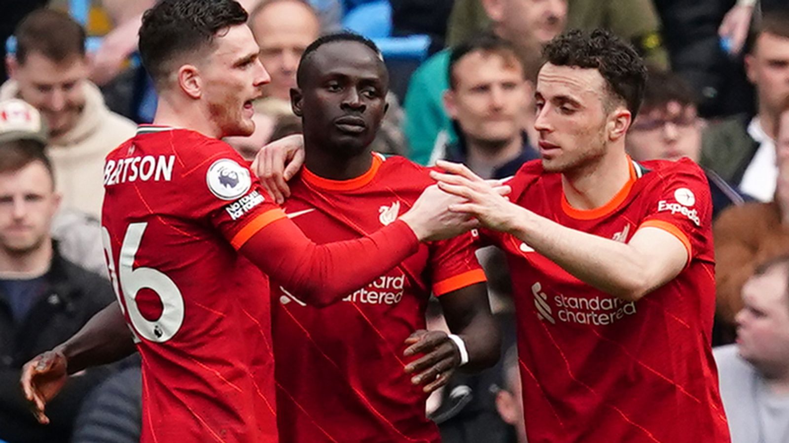 Man City 2-2 Liverpool: Sadio Mane's equaliser keeps Premier League ...