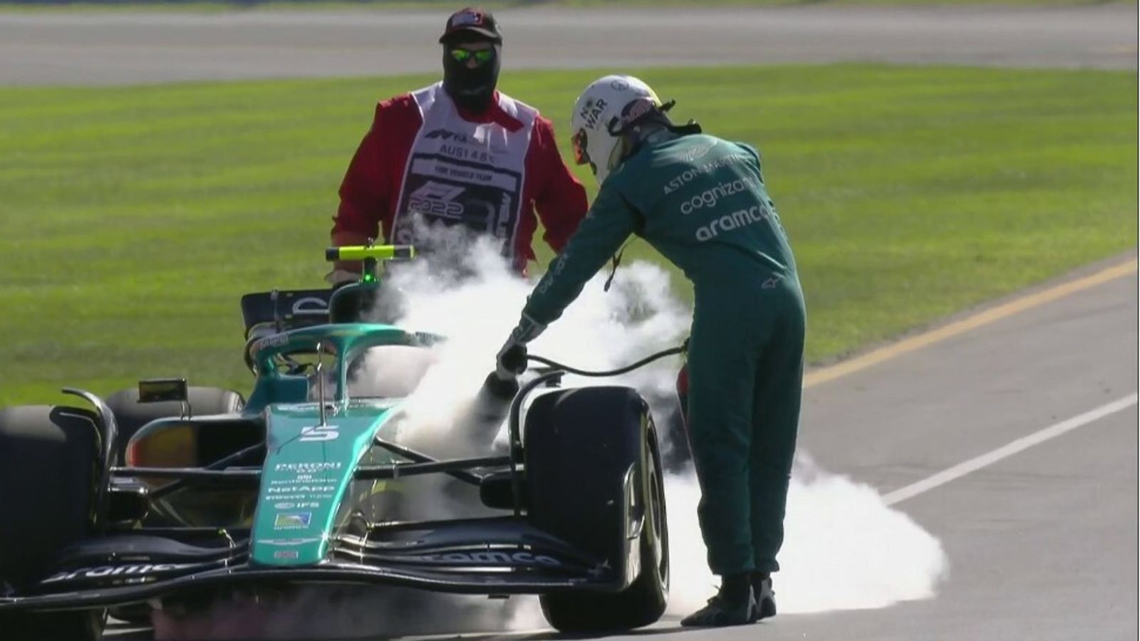 Australian GP: Sebastian Vettel fined 5,000 euros after moped ride ...