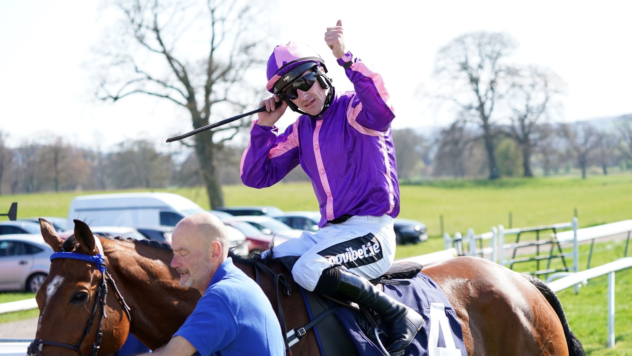 Brian Hughes: Champion jockey elect rides 200th winner this season with ...