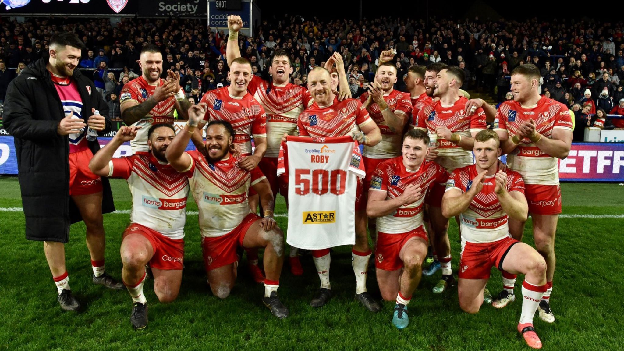 James Roby: St Helens captain's pride at reaching 500 appearances for ...