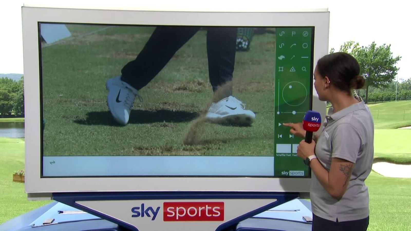 Scottie Scheffler's unique footwork analysed | Golf News | Sky Sports