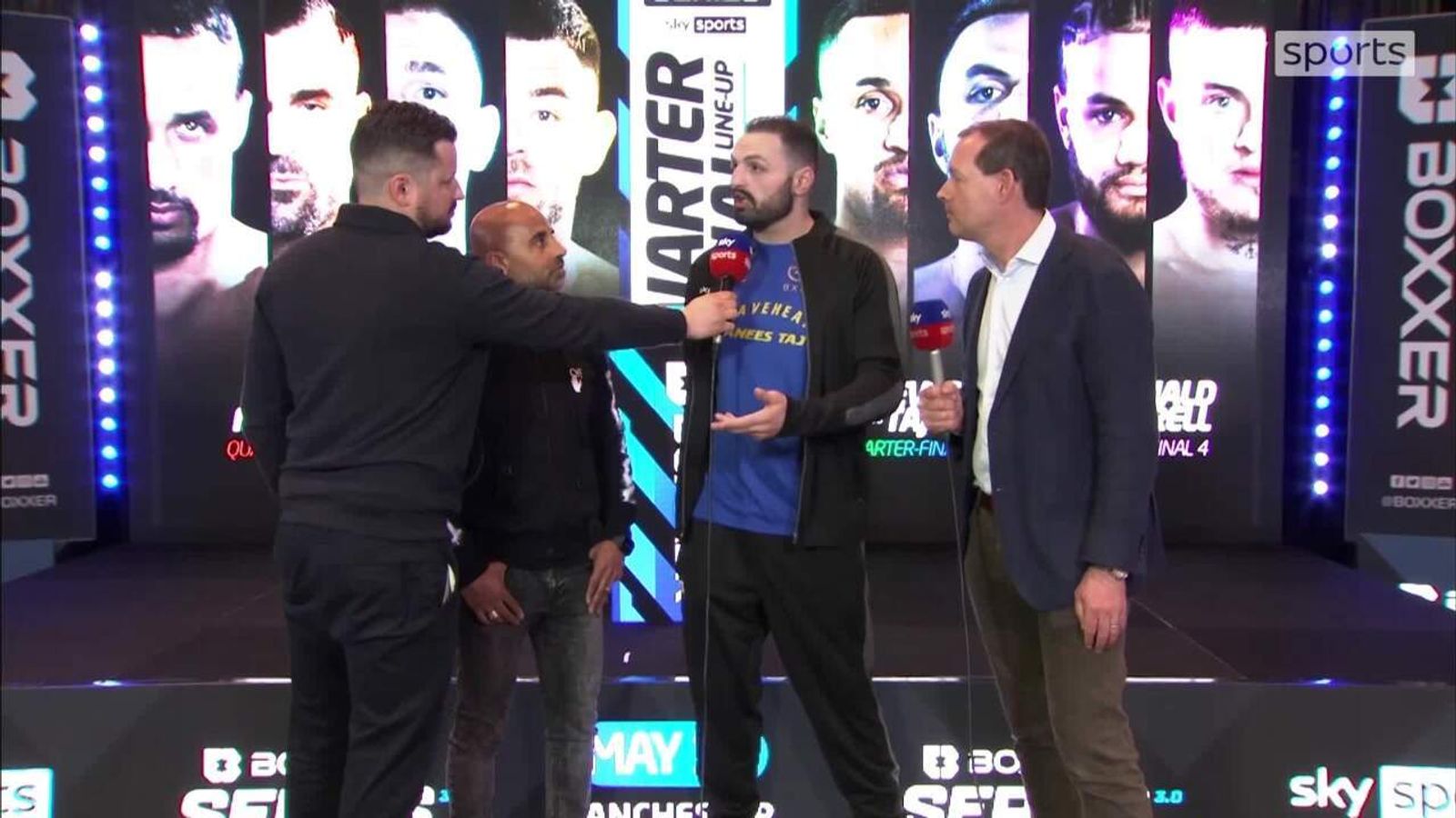 Anees Taj swapped law career for boxing ring | Boxing News | Sky Sports