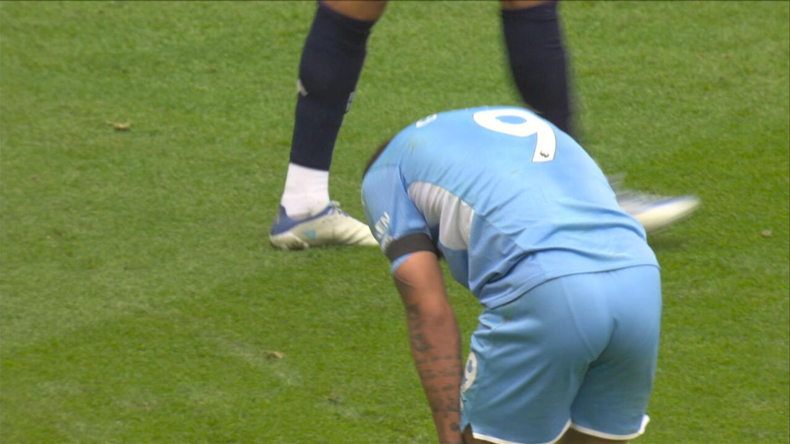 Jesus shot deflects wide | Football News | Sky Sports