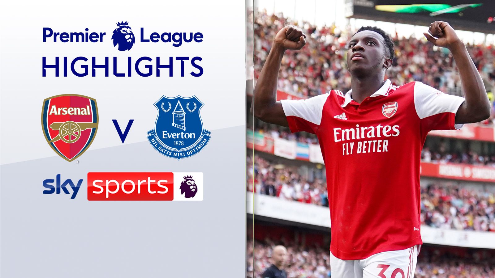 Arsenal 5-1 Everton | Premier League highlights | Football News | Sky ...