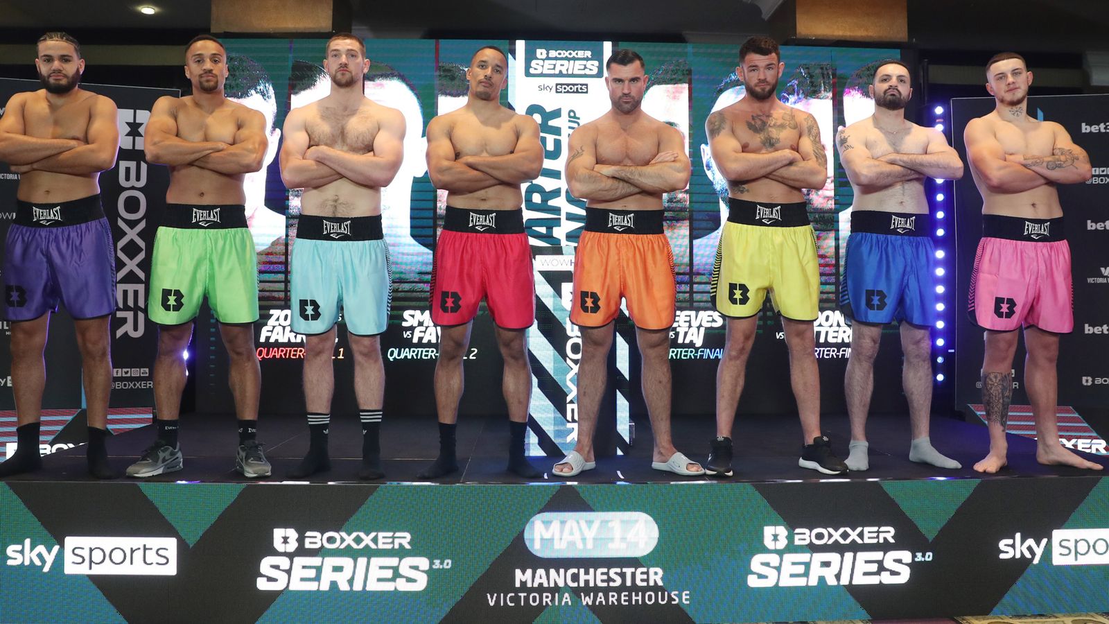BOXXER Series weigh-in: Cruiserweights face off for final time as Jack ...