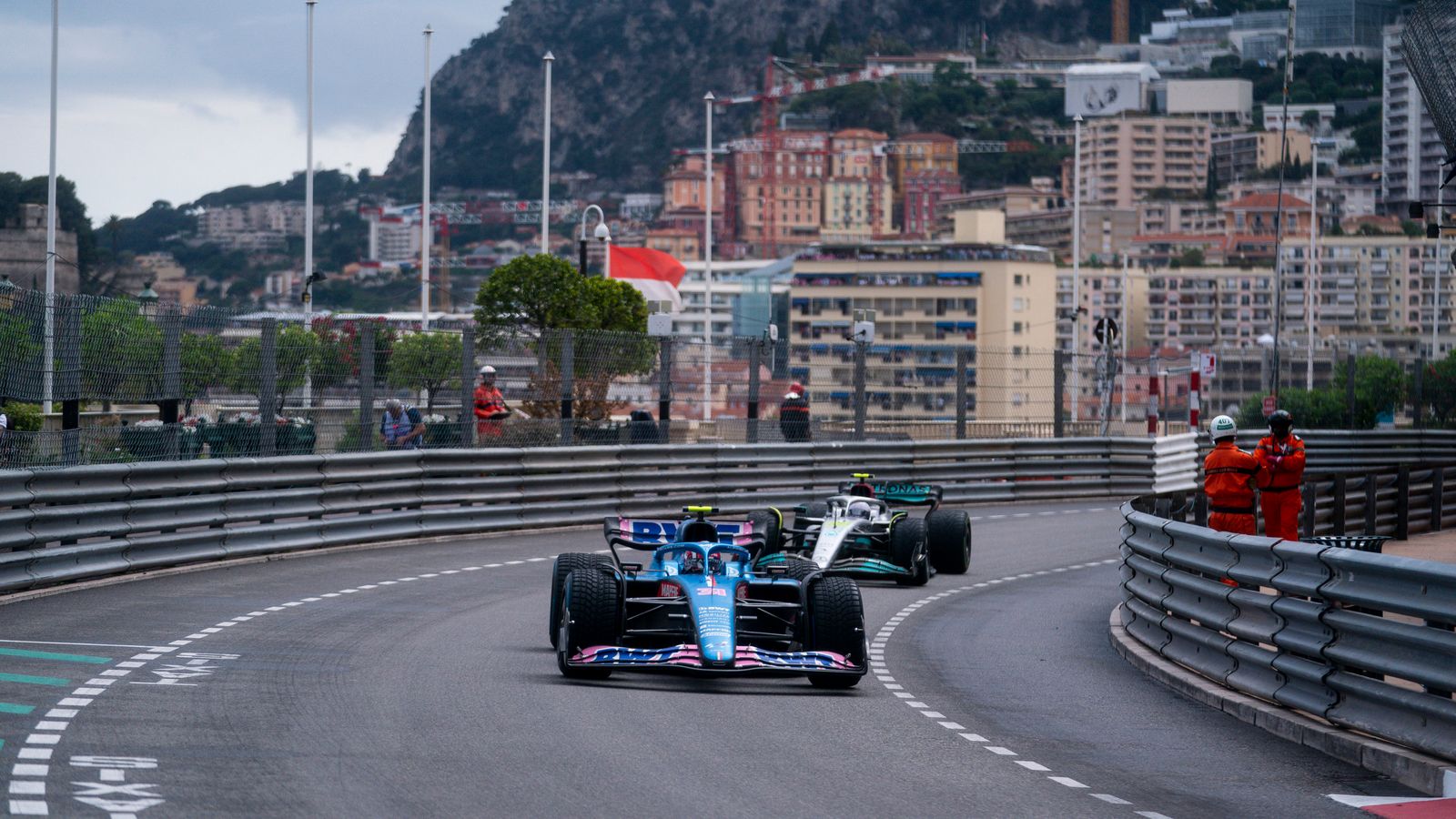 Monaco GP: Esteban Ocon hits out after penalty for collision with Lewis ...