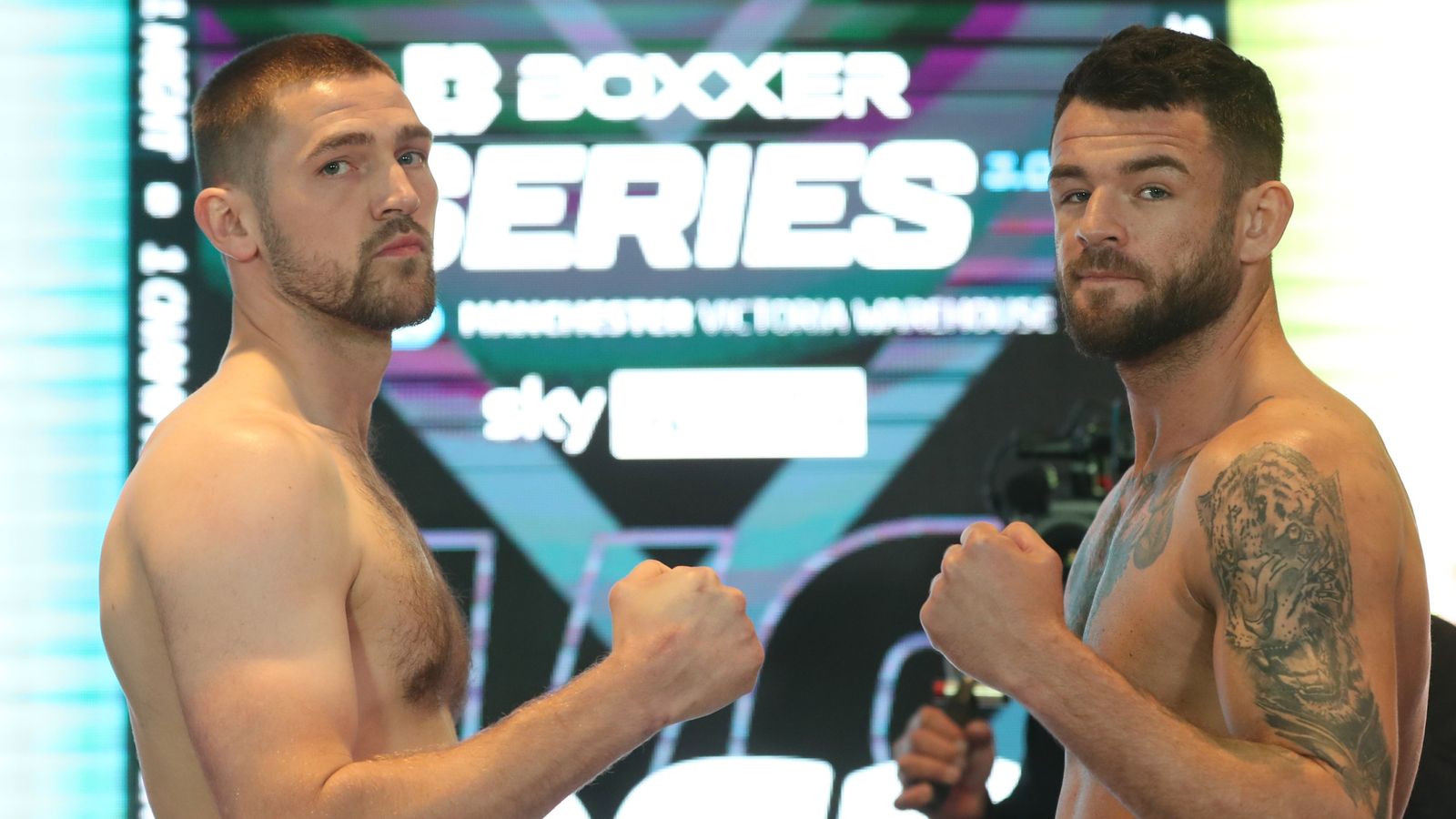 BOXXER Series weigh-in: Cruiserweights face off for final time as Jack ...