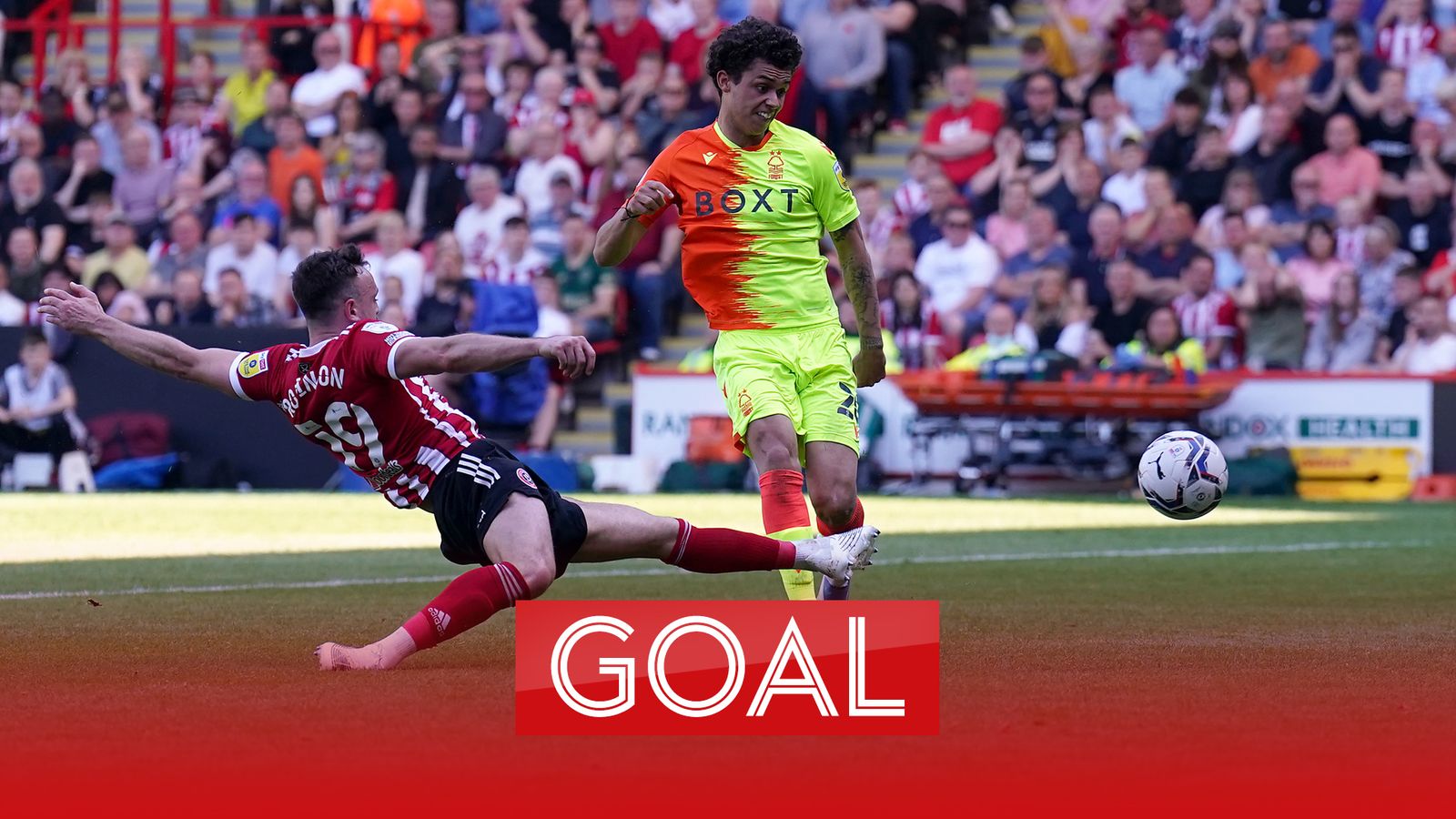 Brennan Johnson doubles Nottingham Forest's lead after John Egan error ...