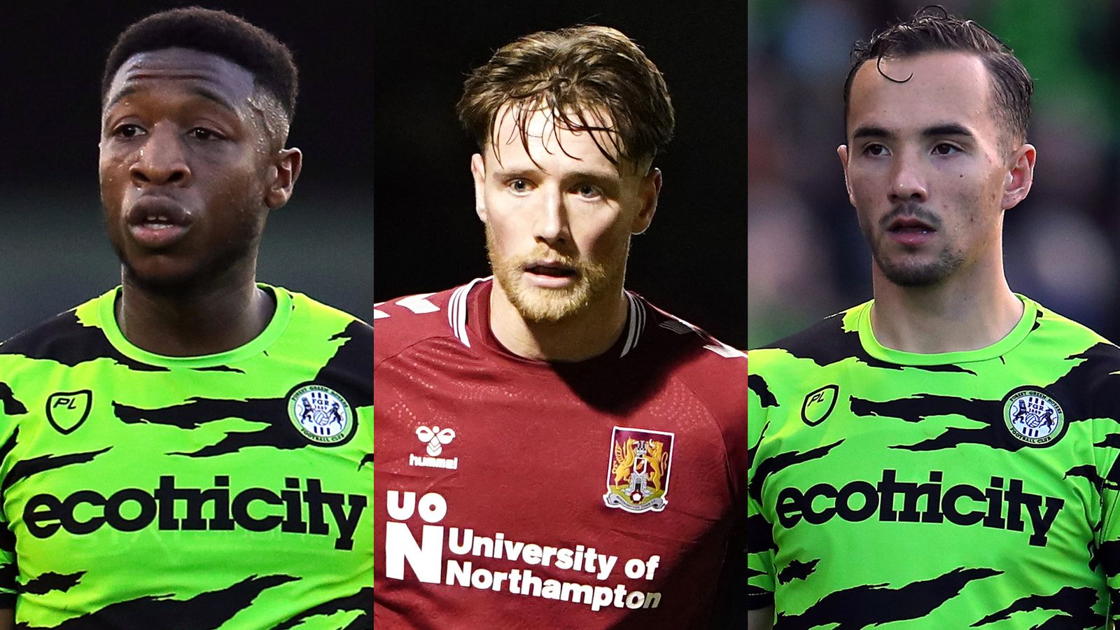 League Two Team of the Month 2021/22: Ebou Adams, Kane Wilson, Harry ...
