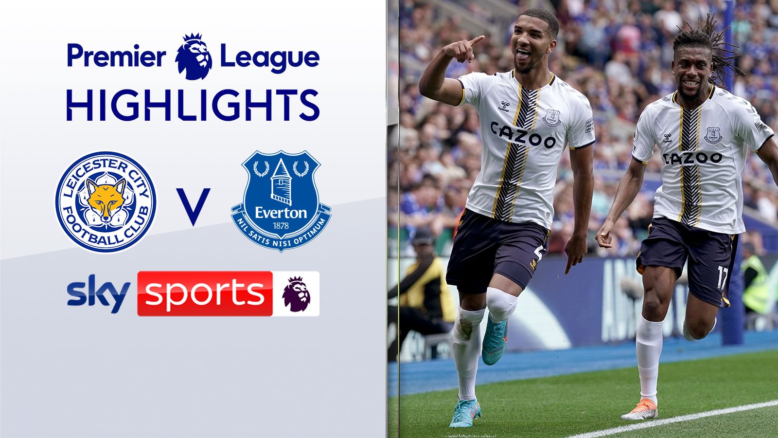 Leicester 1-2 Everton | Premier League highlights | Football News | Sky ...