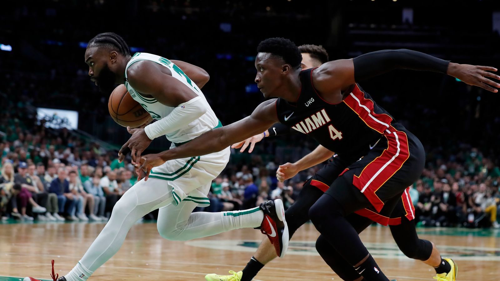 Jimmy Butler, Jayson Tatum, Marcus Smart all pick up injuries as Miami Heat win Game 3 against ...