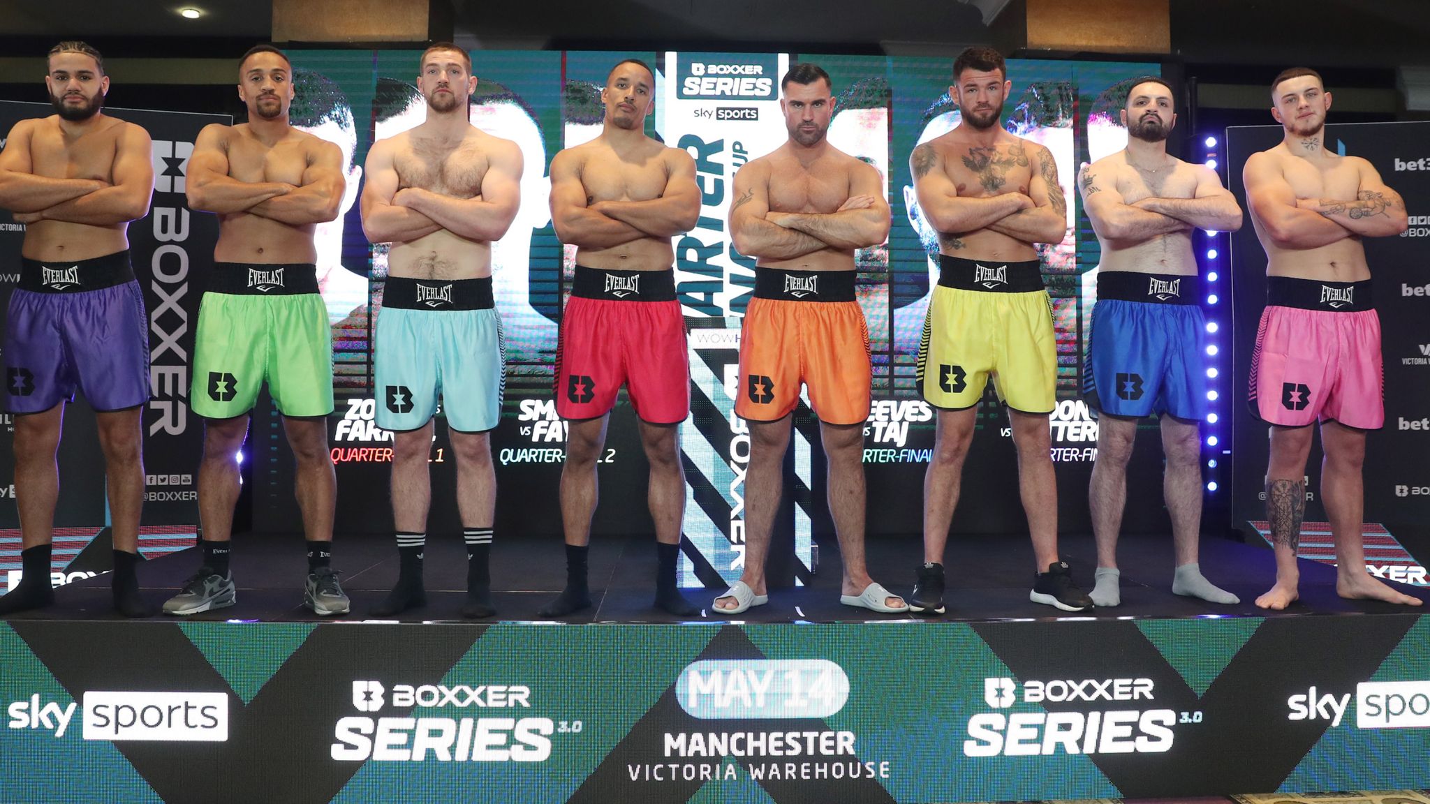 BOXXER Series weigh-in: Cruiserweights face off for final time as Jack ...