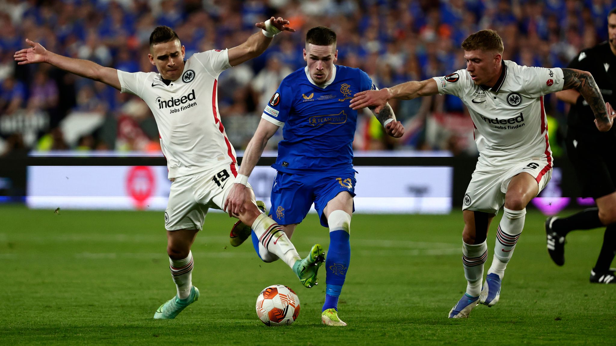 Europa League final: Rangers player ratings as Calvin Bassey and Joe ...