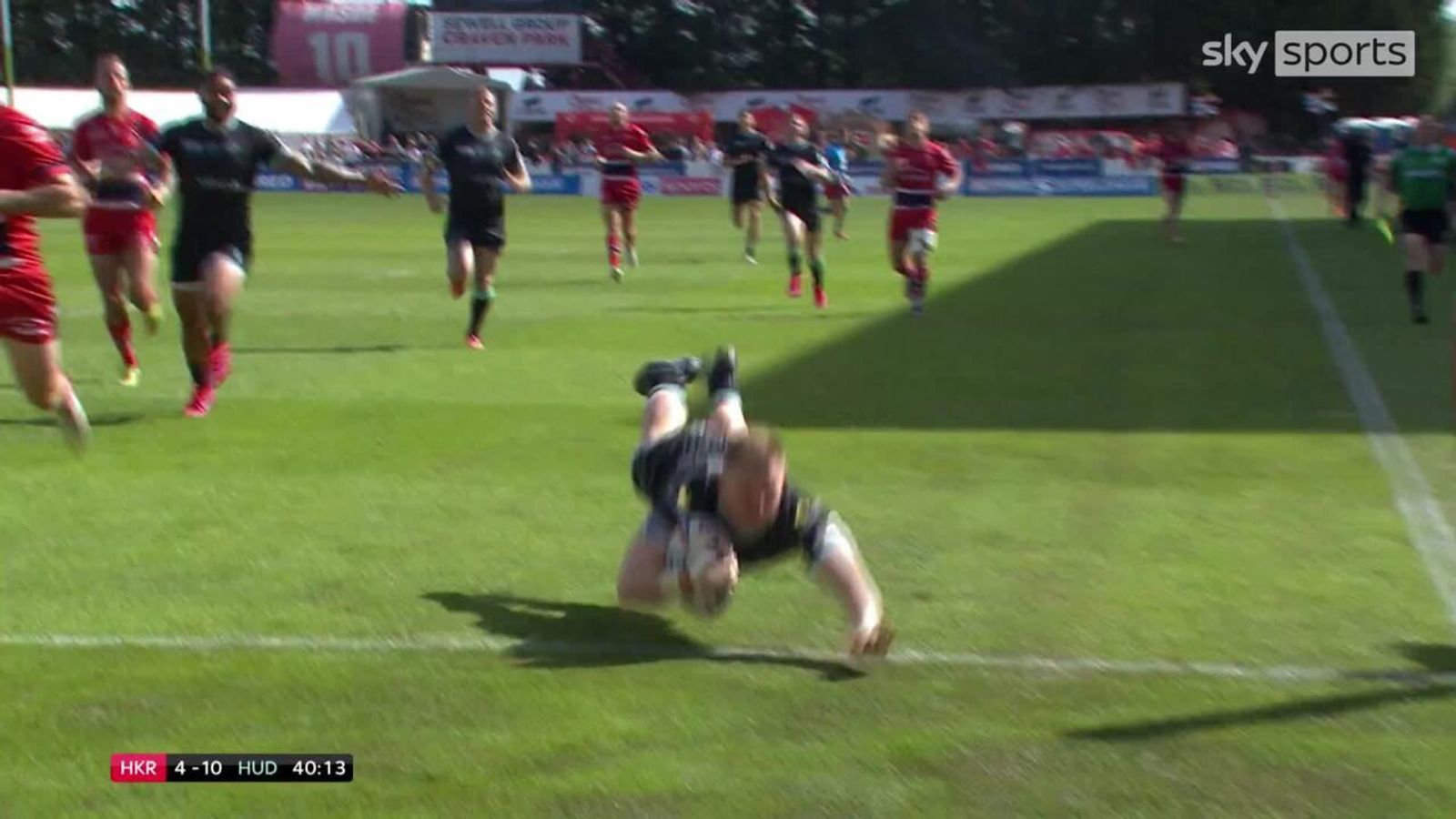 Luke Yates runs 65 yards to score a try! | Rugby League News | Sky Sports