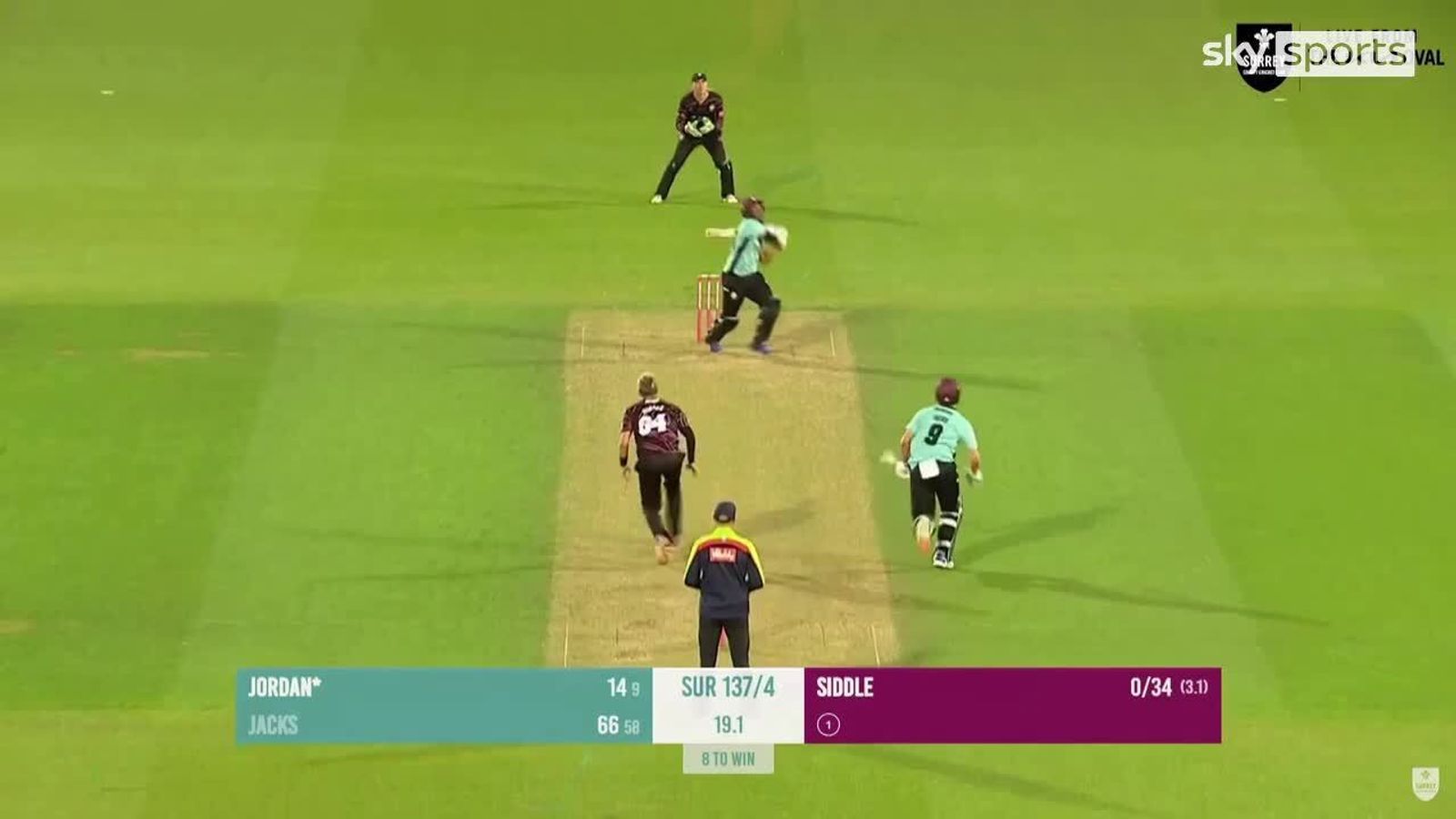T20 Vitality Blast: Conor McKerr's final-ball four seals stunning ...