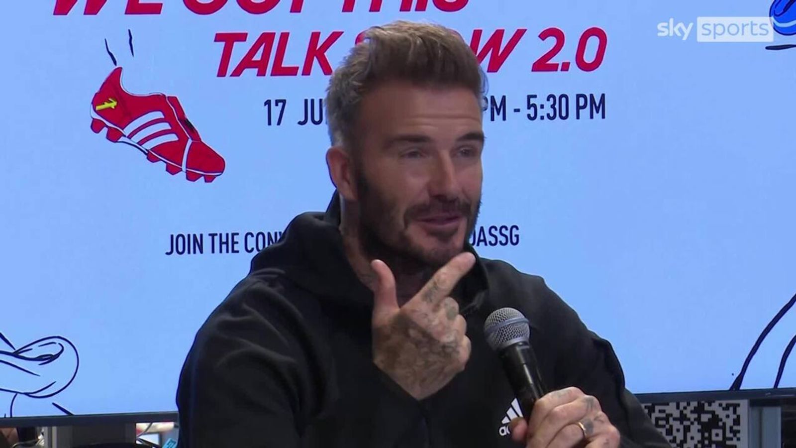 David Beckham: Manchester United fans got me through World Cup red card ...