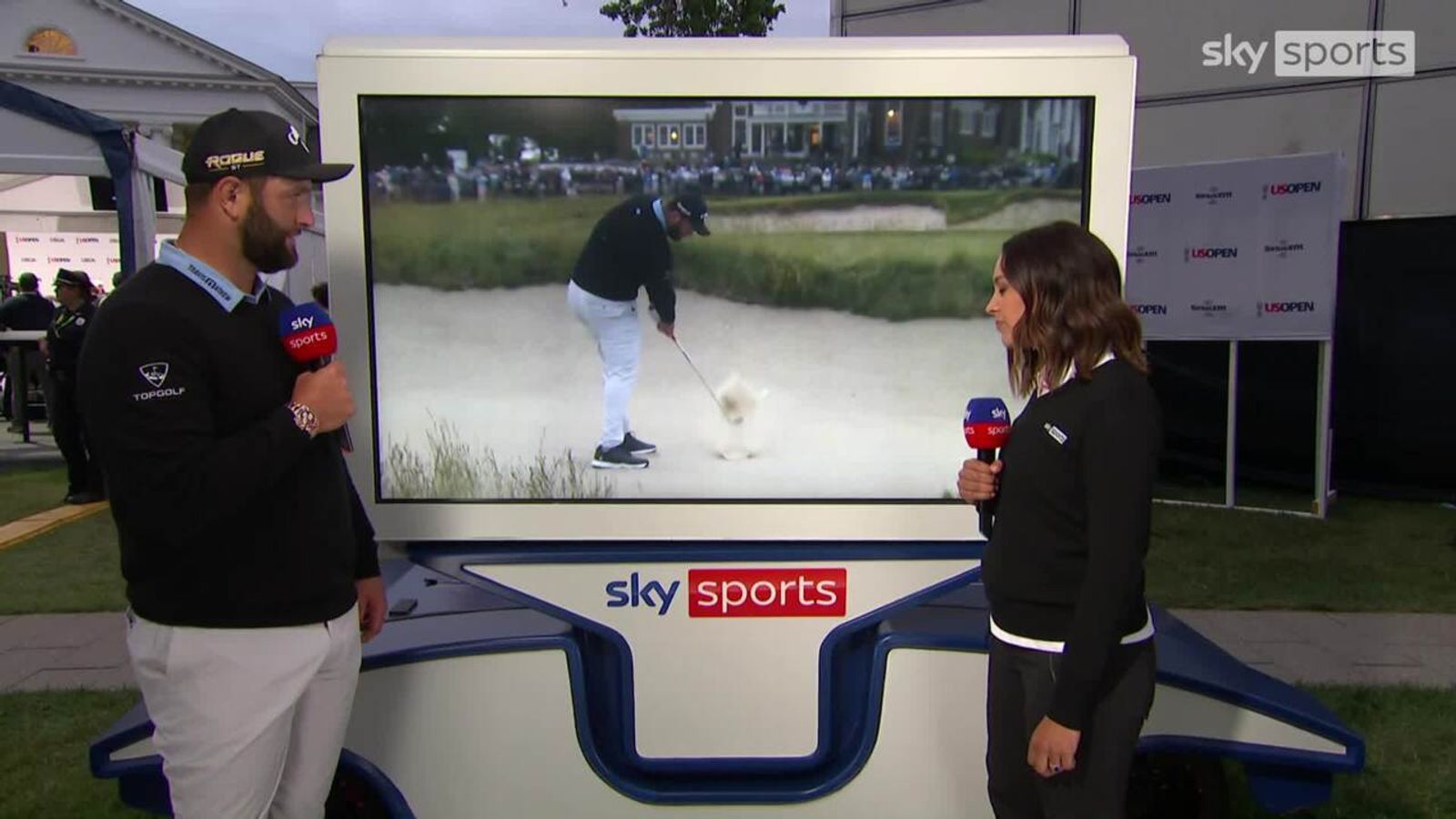 Jon Rahm explains bunker shot mistake | Golf News | Sky Sports
