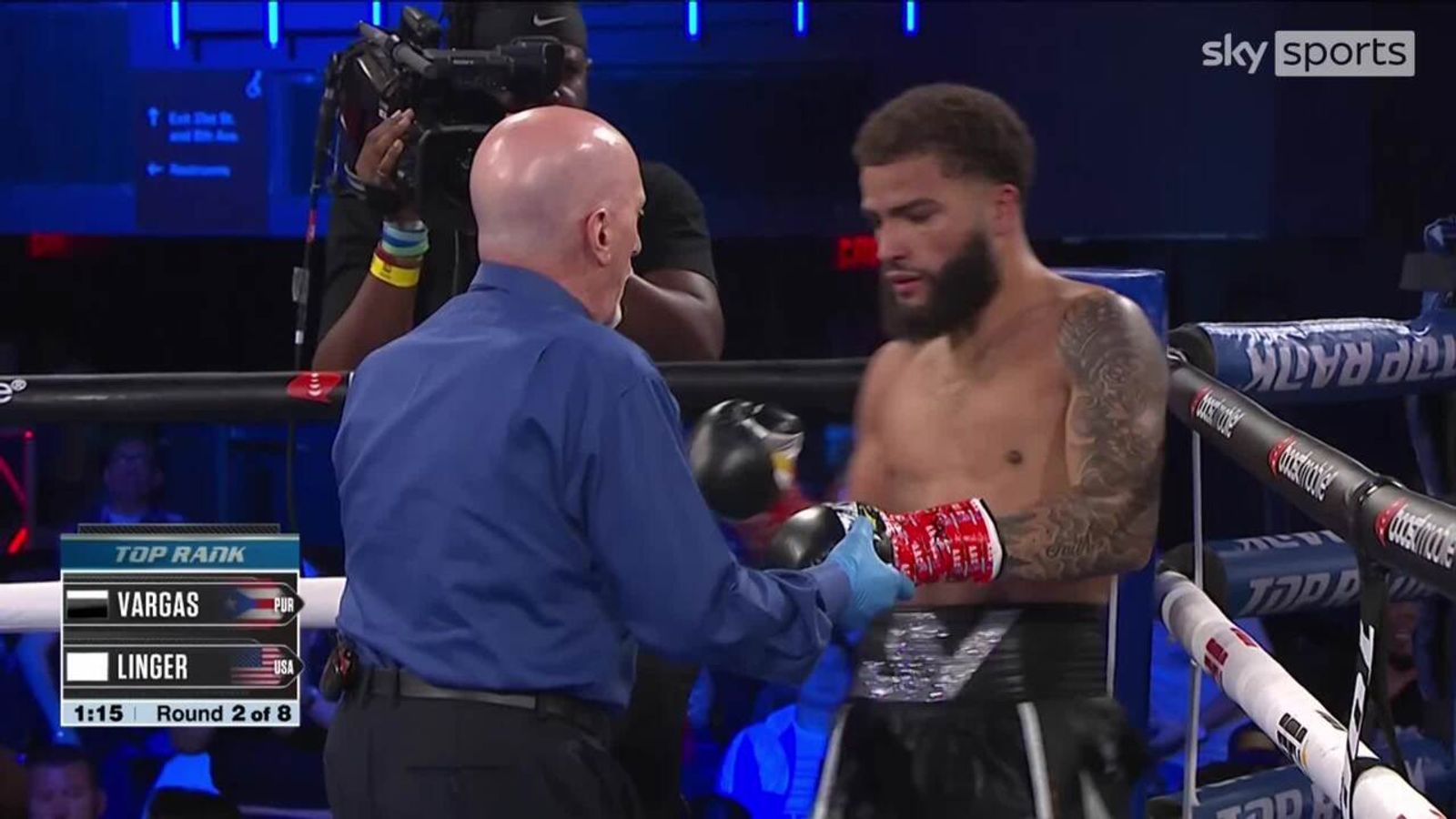 Should ref have stopped Dakota Linger's fight with Josue Vargas earlier ...