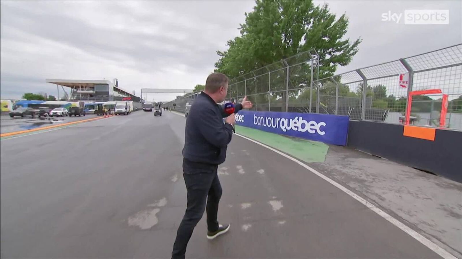 Crofty checks out the final corner in Canada | F1 News | Sky Sports