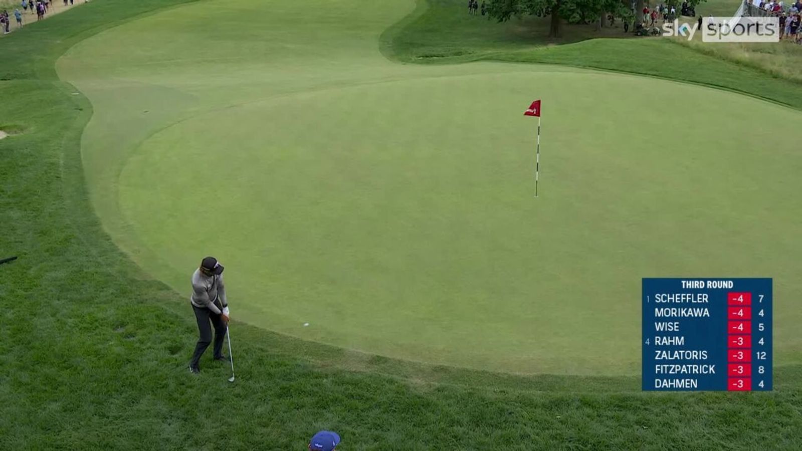 Patrick Rodgers holes impressive eagle chip | Golf News | Sky Sports