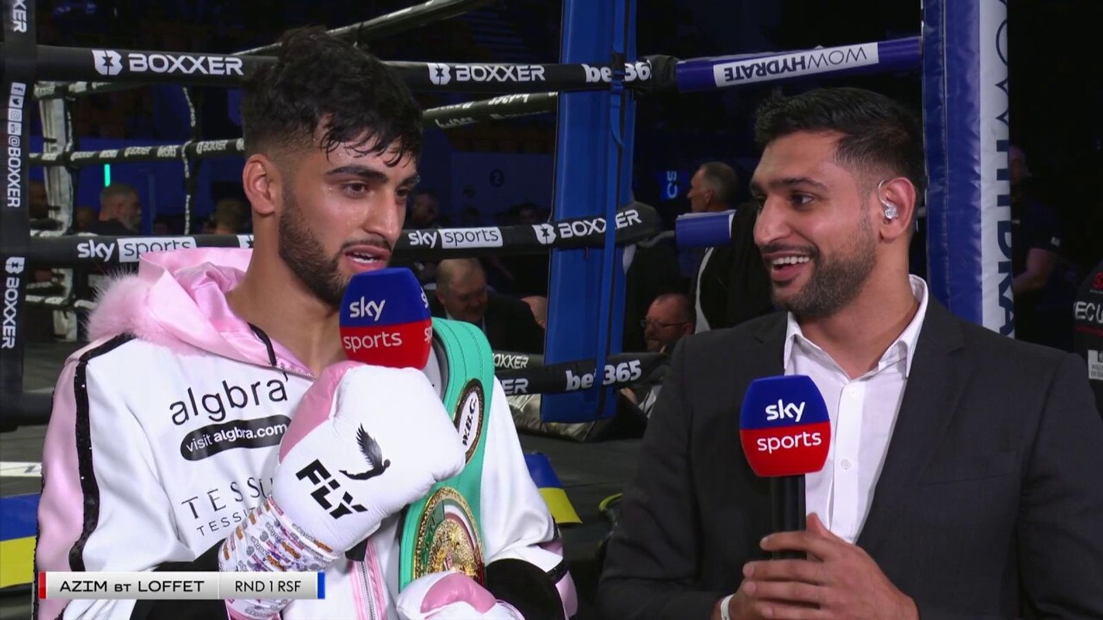 Adam Azim: Amir Khan calls for super-lightweight prospect to face Dylan ...