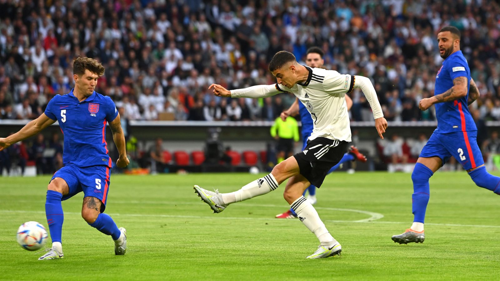 Germany 1-1 England: Talking points as Harry Kane scores goal number 50 ...