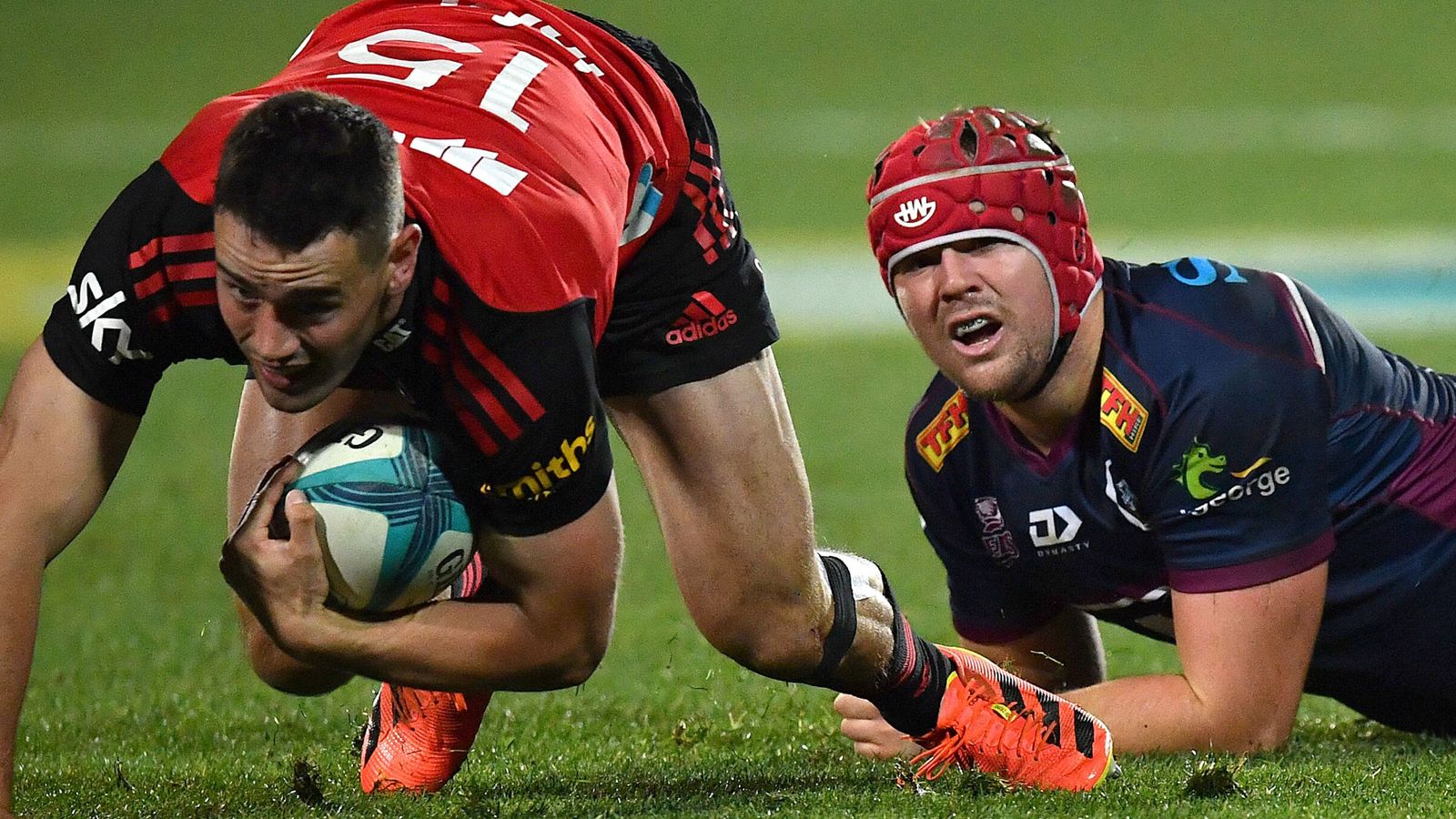 Crusaders crush Reds 37-15 to reach Super Rugby Pacific semi-finals ...