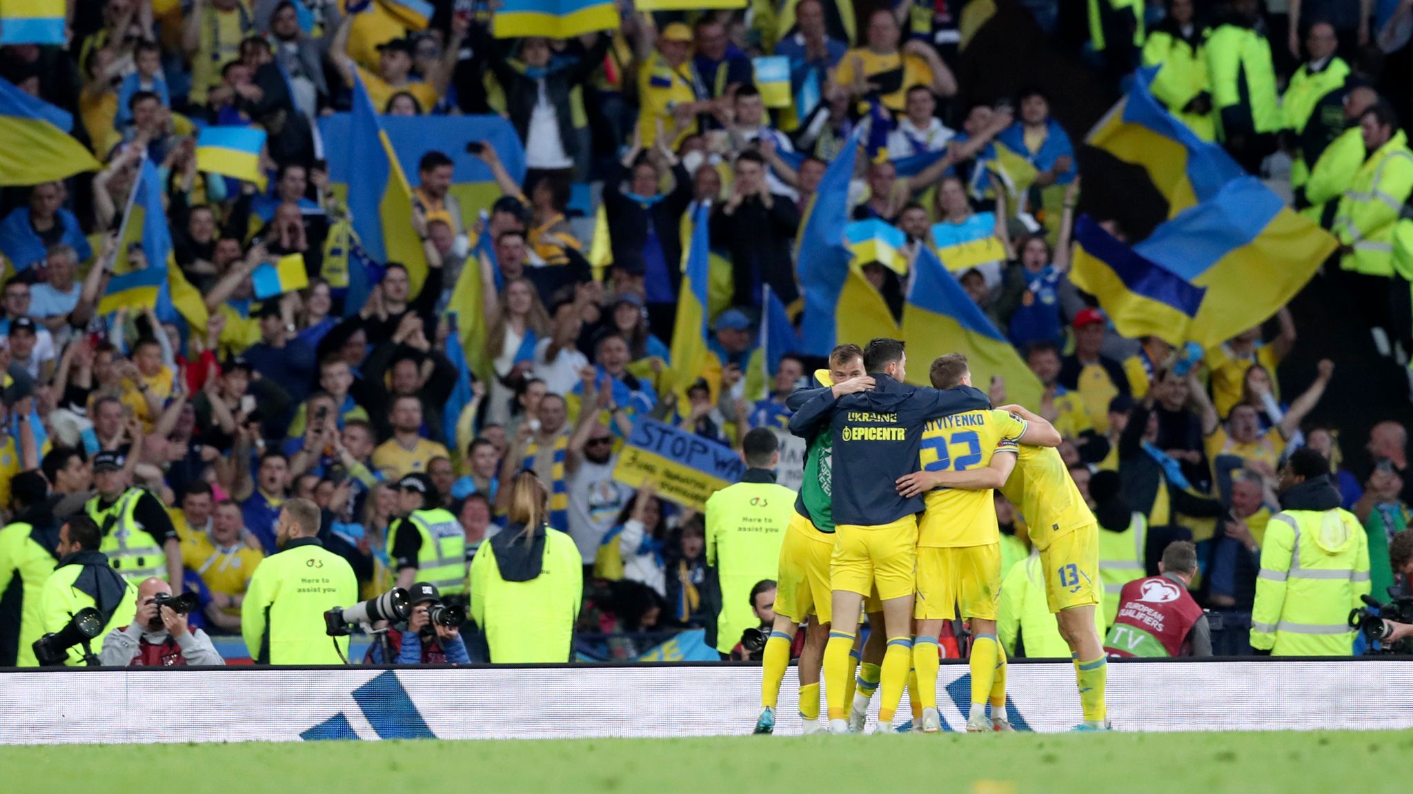 Scotland 1-3 Ukraine: Ukraine reach World Cup play-off final with ...