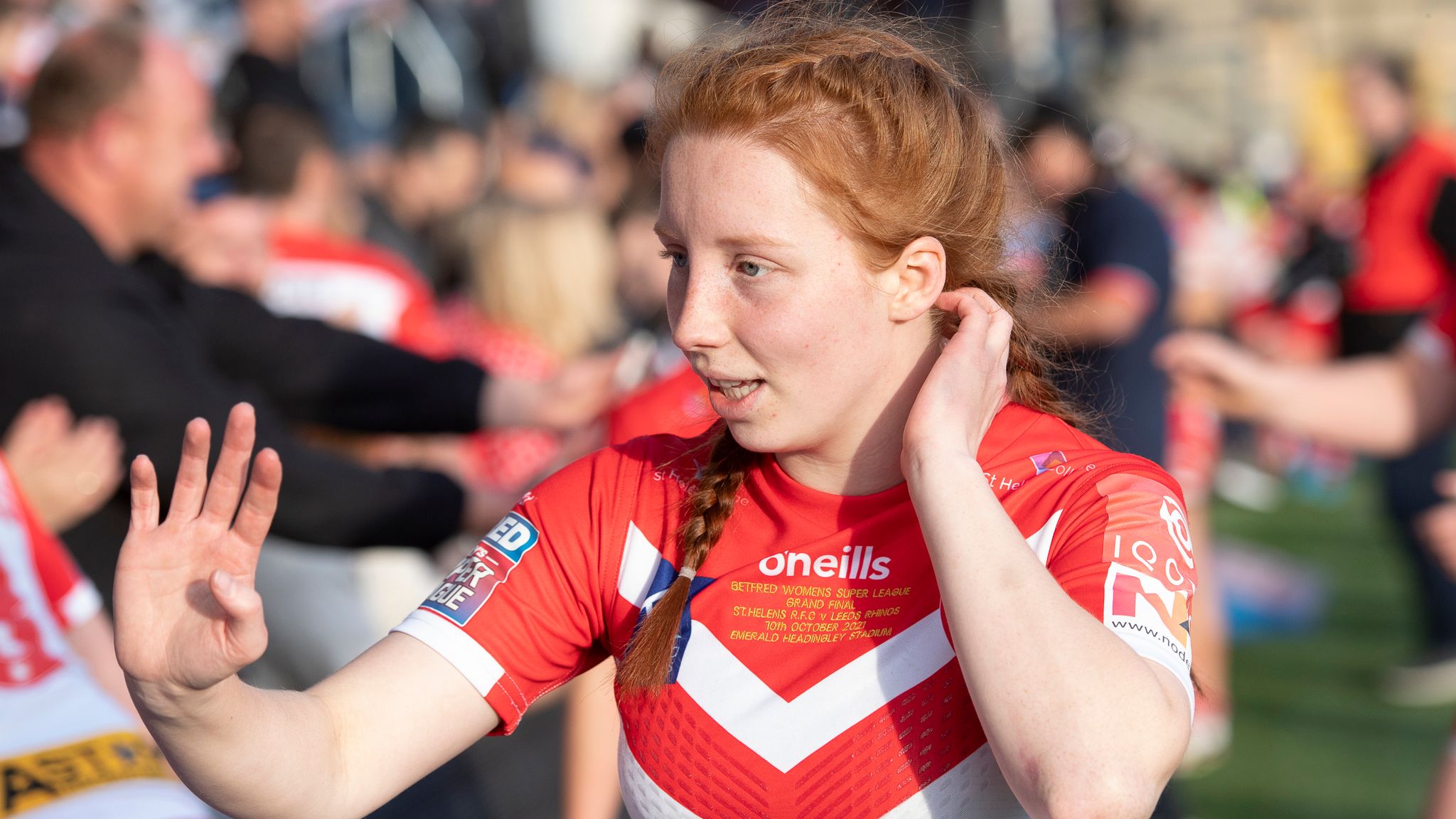 Women's Super League: St Helens star Rebecca Rotheram on her life in ...