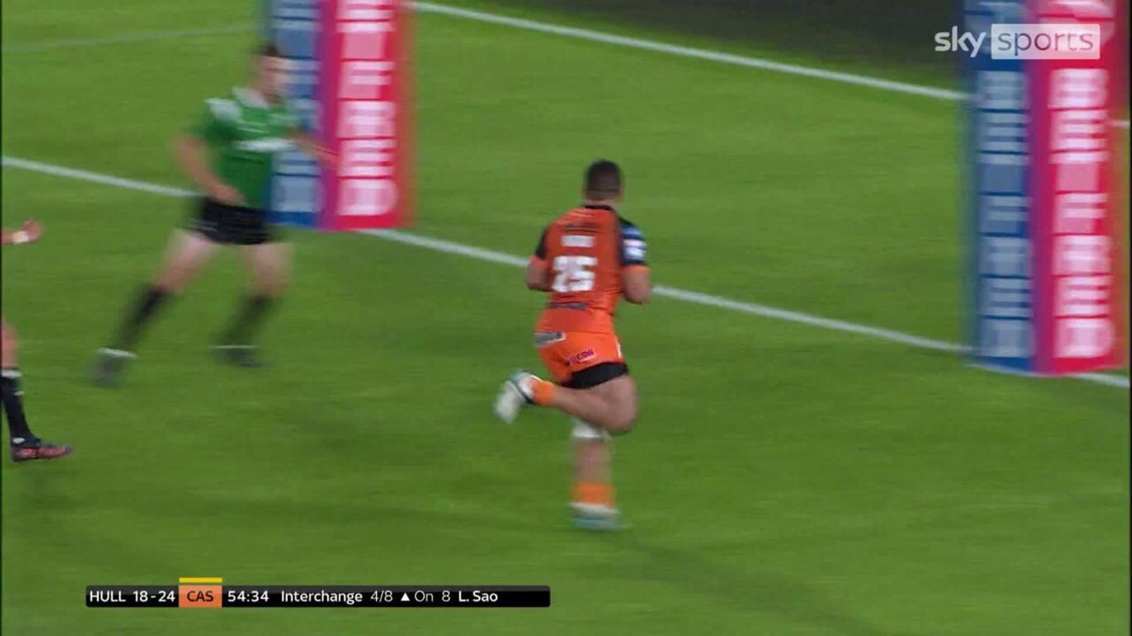 Suaia Matagi extends Castleford's lead | Rugby League News | Sky Sports