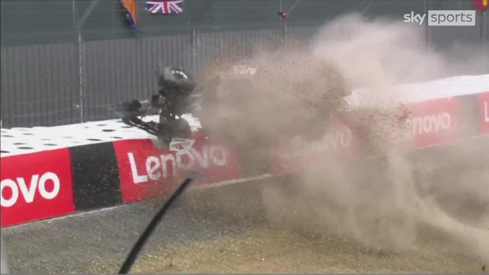 Carlos Sainz says FIA's halo 'saved two lives' at Silverstone after ...