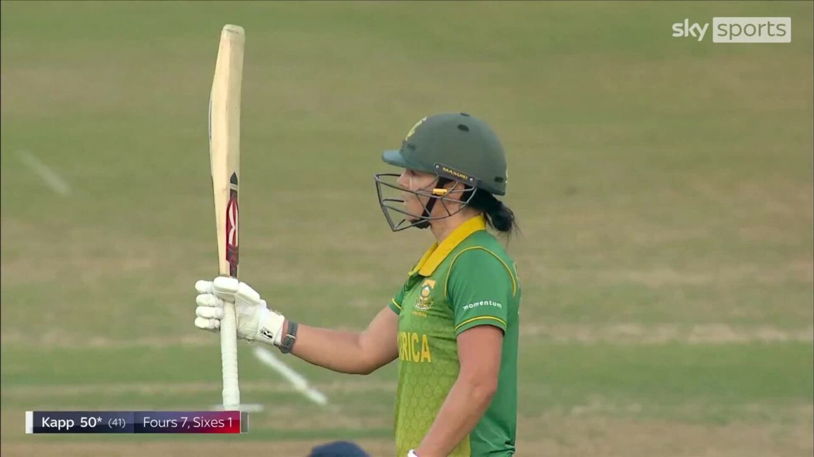 'She's been magnificent' Marizanne Kapp brings up 50 | Cricket News ...