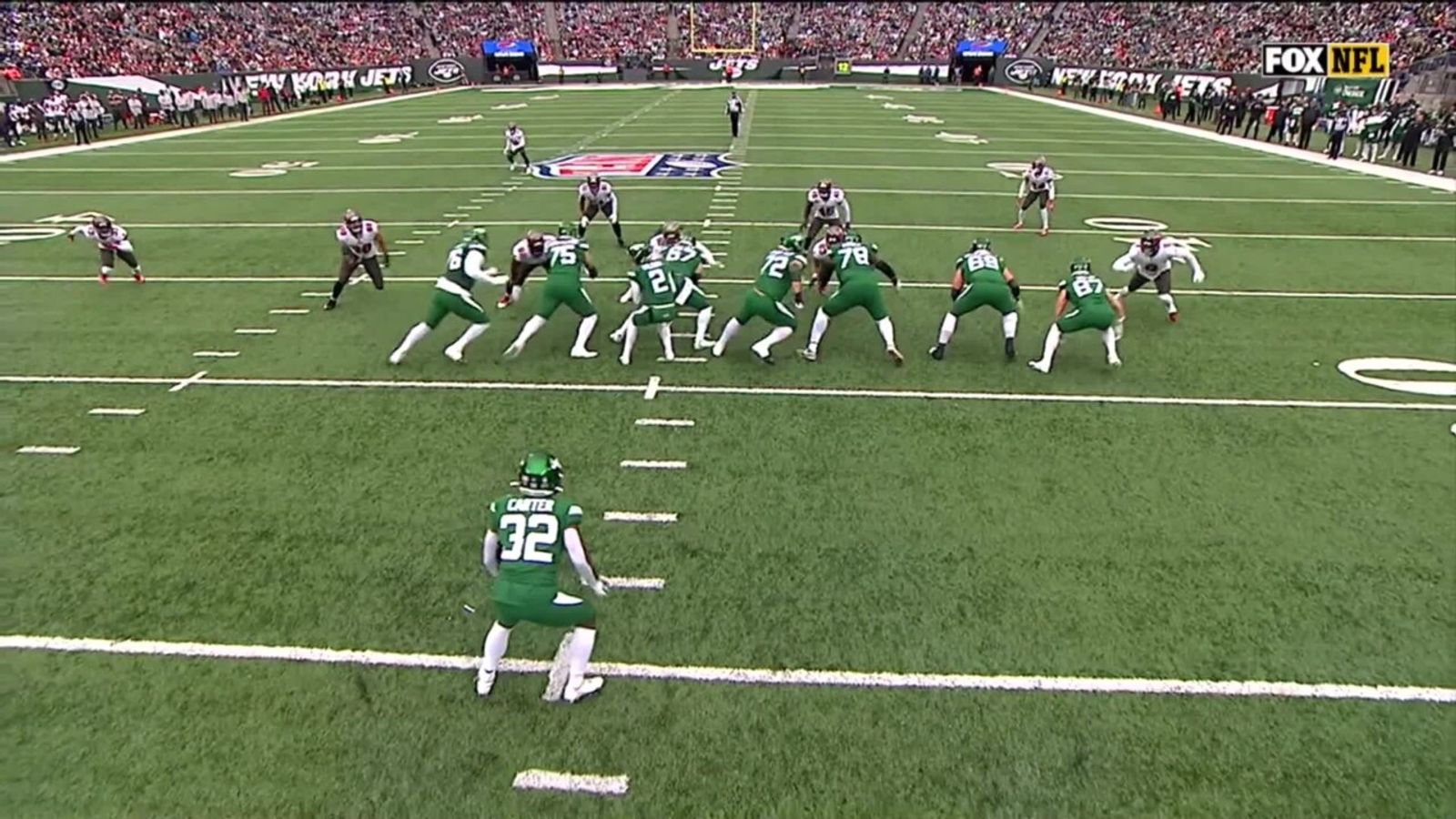 Michael Carter's 55-yard run | NFL News | Sky Sports