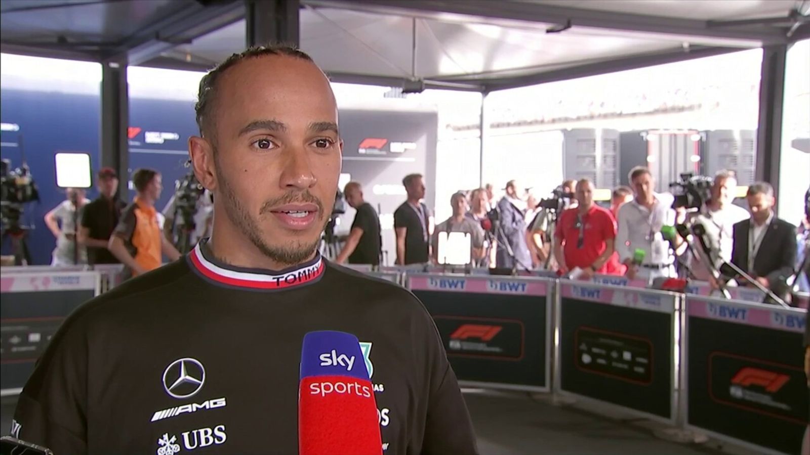 Lewis Hamilton: Front row was there for the taking, congratulations to ...