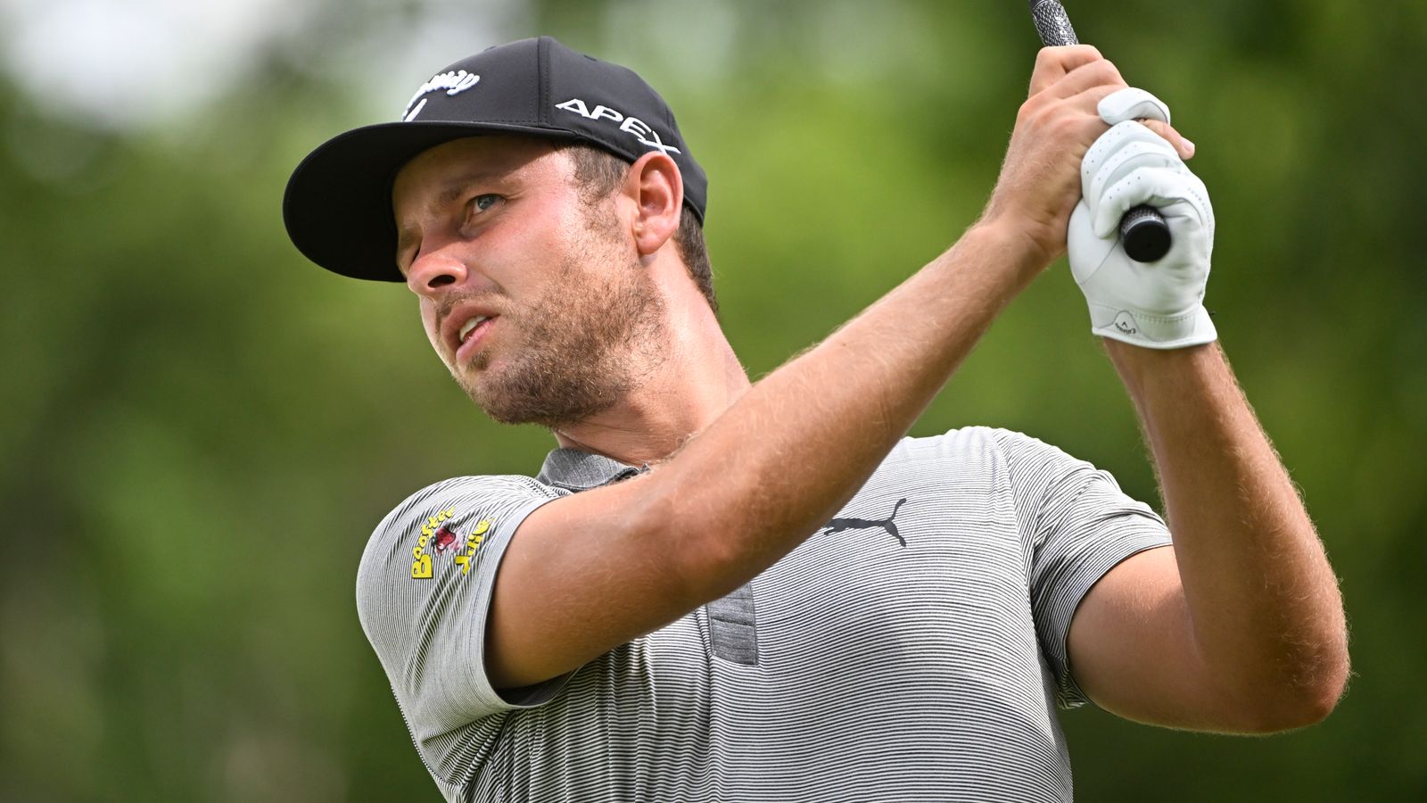 Canada's Adam Svensson sinks two eagles to take first-round lead at ...