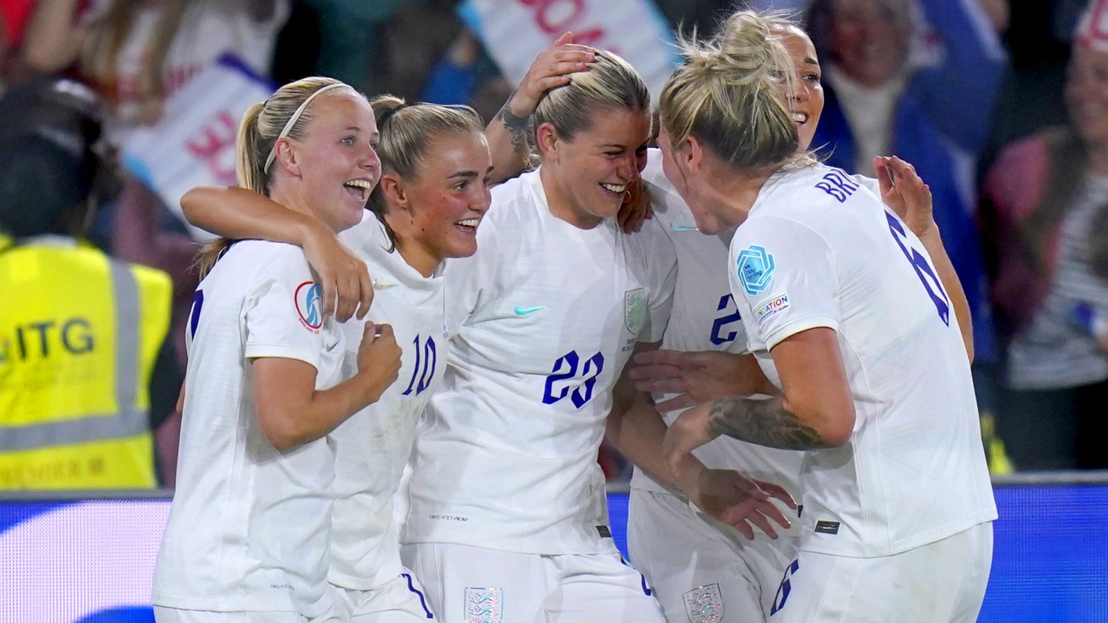 England Women 4-0 Sweden Women: Euro 2022 final place secured as ...