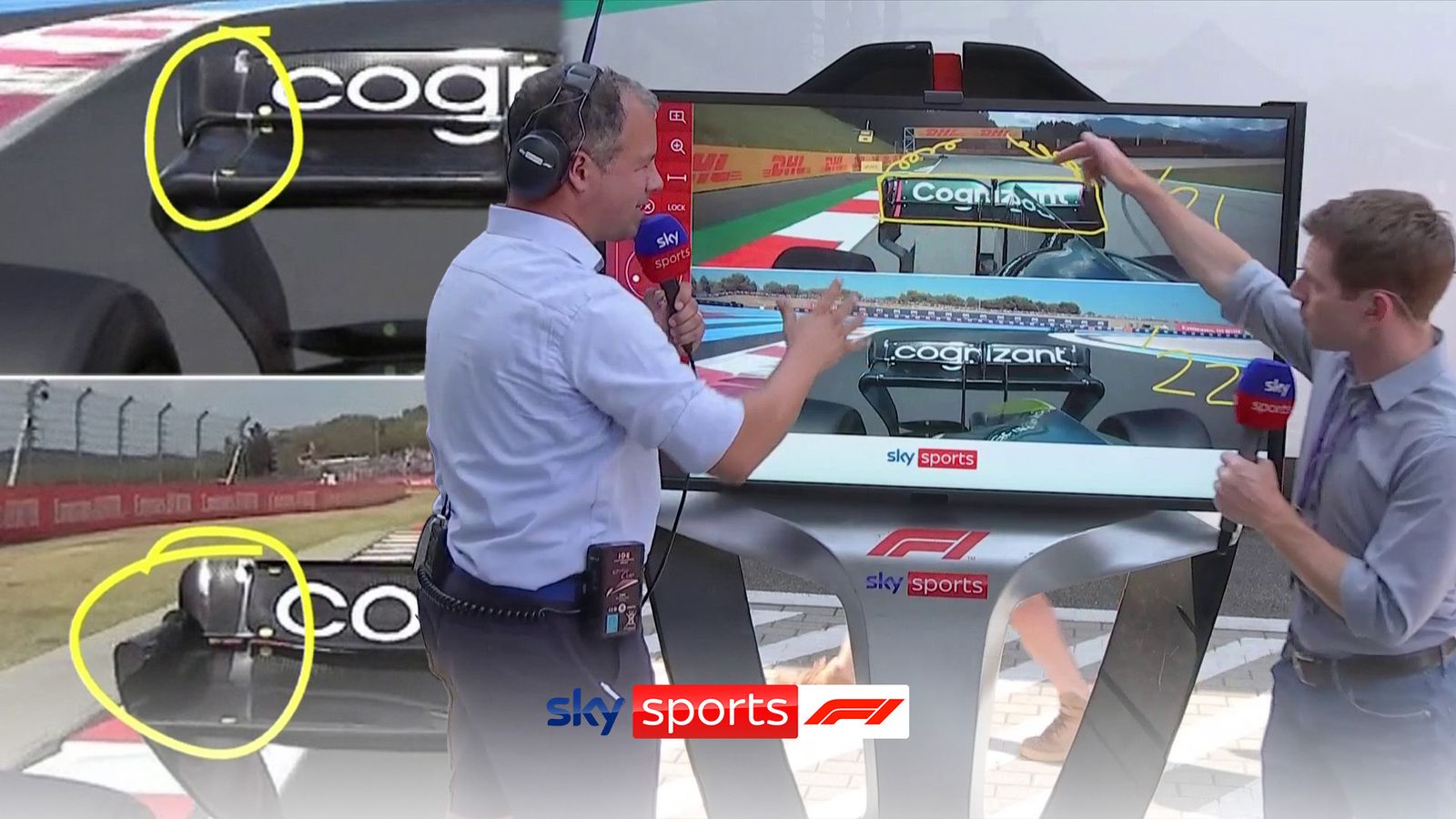 SkyPad: Aston Martin's new rear wing analysed | F1 News | Sky Sports