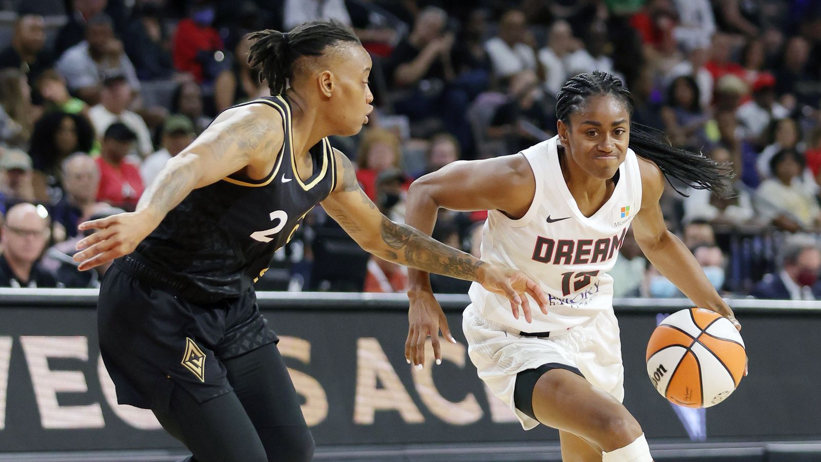WNBA: Atlanta Dream 92-76 Las Vegas Aces | NBA News | Sky Sports