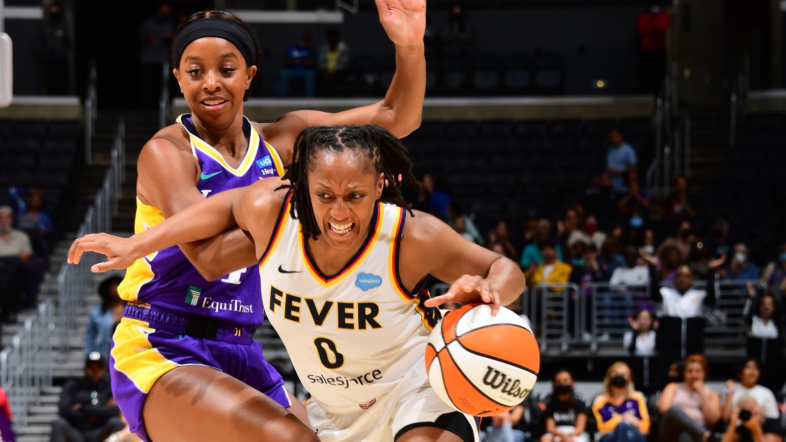 WNBA: Indiana Fever 79-86 Los Angeles Sparks | NBA News | Sky Sports